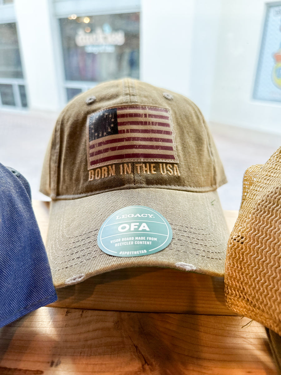 Born In The USA Cap – I Shop 30A